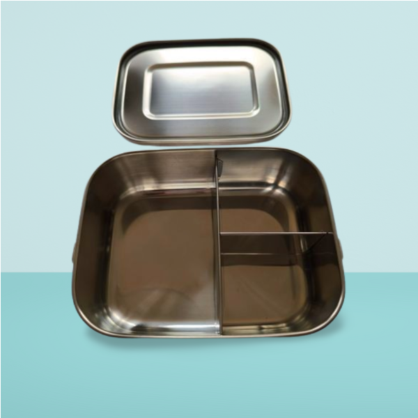 Bento inox avec compartiments – Les héros du zéro